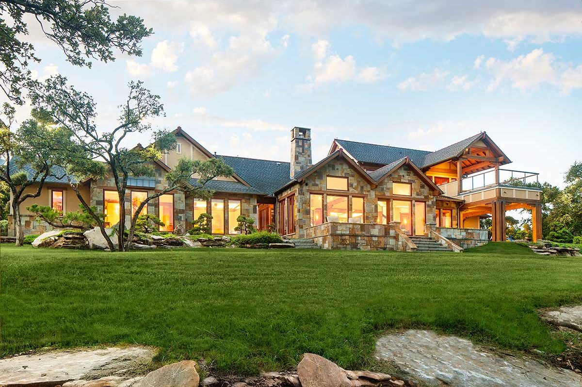 Asian Inspired Craftsman Style Custom Home In Texas Hill Country Capital Renovations Group